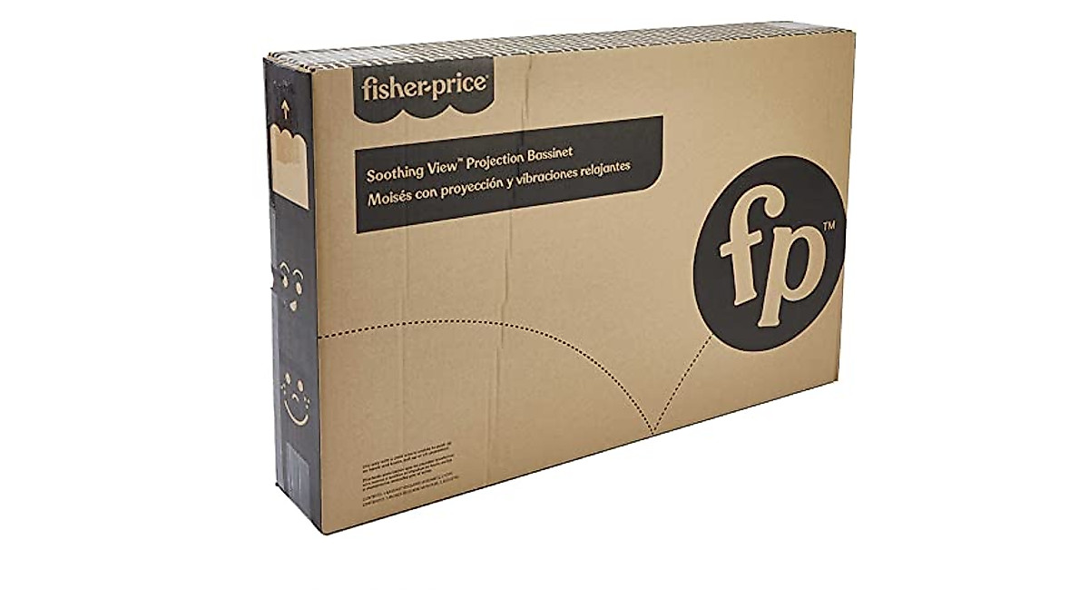 Fisher-Price Baby Projection Bassinet | Portable and Easy to Store