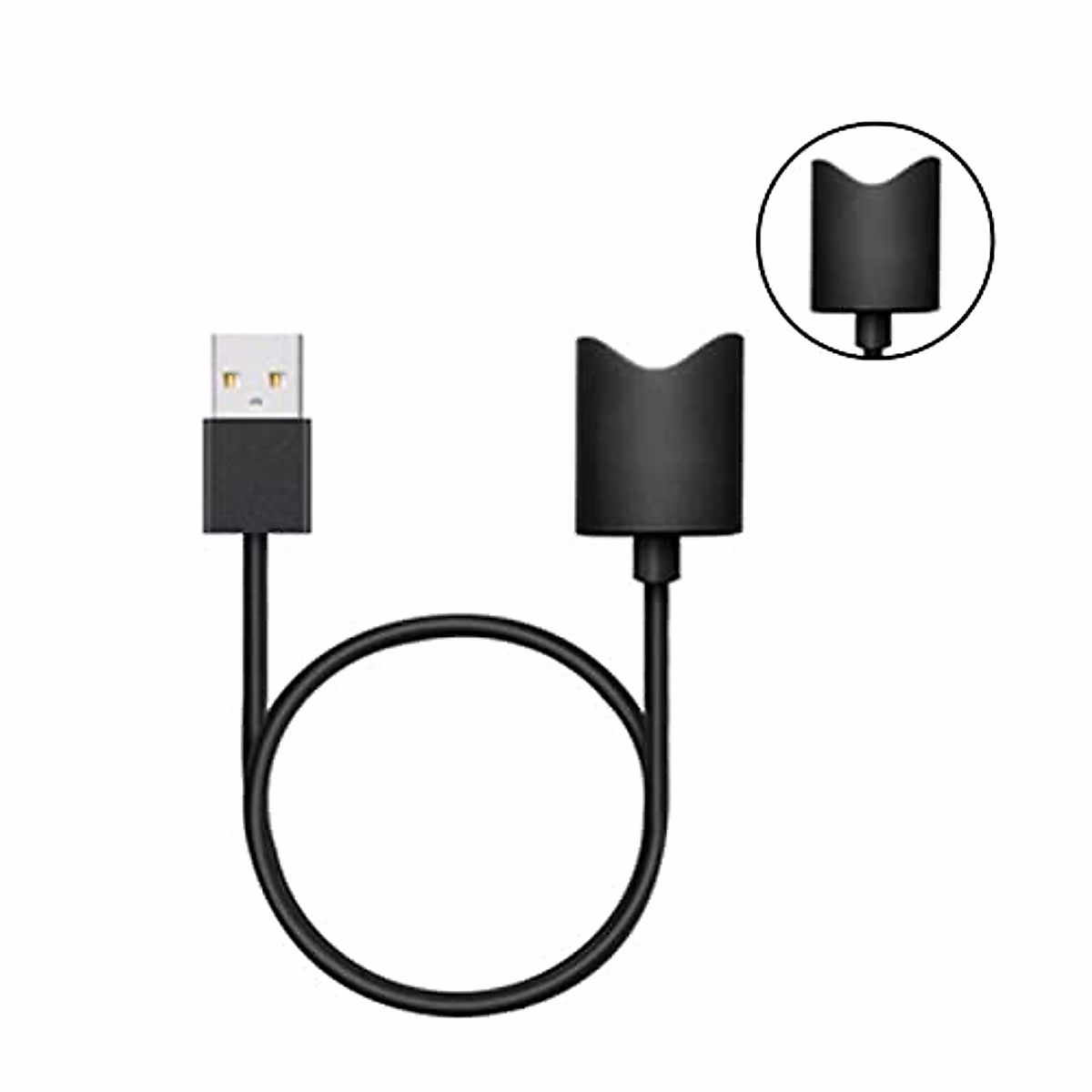Forlity Magnetic USB Smart Charger Cable, Fast Charging Cable with 18inch,1 Pack (Black)