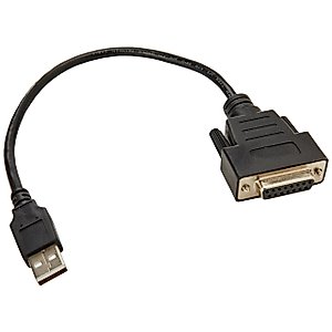 Belkin 8-Inch USB Joystick Adapter for SideWinder, DB15 (F) to USB (M) (F3U200-08)