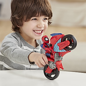 Playskool Heroes Sha Mega Mini Motorcycle Spiderman