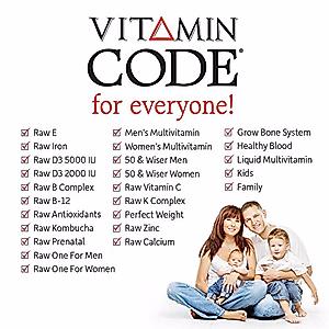 Garden of Life Multivitamin - Vitamin Code Liquid Raw Whole Food Vitamin, Vegetarian Supplement, No Preservatives, Fruit Punch, 30 Fl Oz