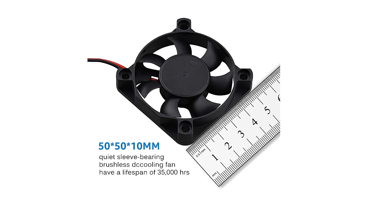 GDSTIME 50mm Brushless Cooling Fan - 12V DC