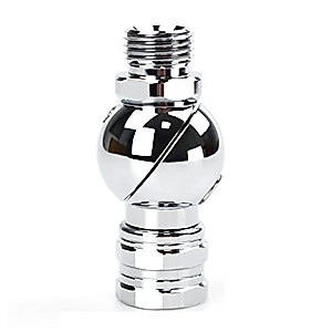 Garden Hose Connector 360° Rotation Adjustable Diving Control Valve Oxygen Tank Control Valve Diving Breathing Valve Configuration