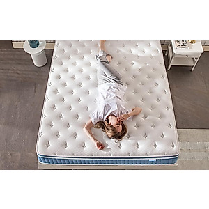 Rimensy King Mattress,12 Inch King Size Mattresses,76"*80"*12 Mattress in a Box,Independent-Spring,Soft and Comfortable,CertiPUR-US Certified