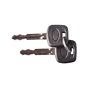 Rear Tailgate Lock Cylinder & 2Key Replacement for 2020 Toyota Tacoma SR5 Extended Cab Pickup 4-Door 2.7L 2694CC l4 Gas DOHC Naturally Aspirated W/O with Out Smart Entry