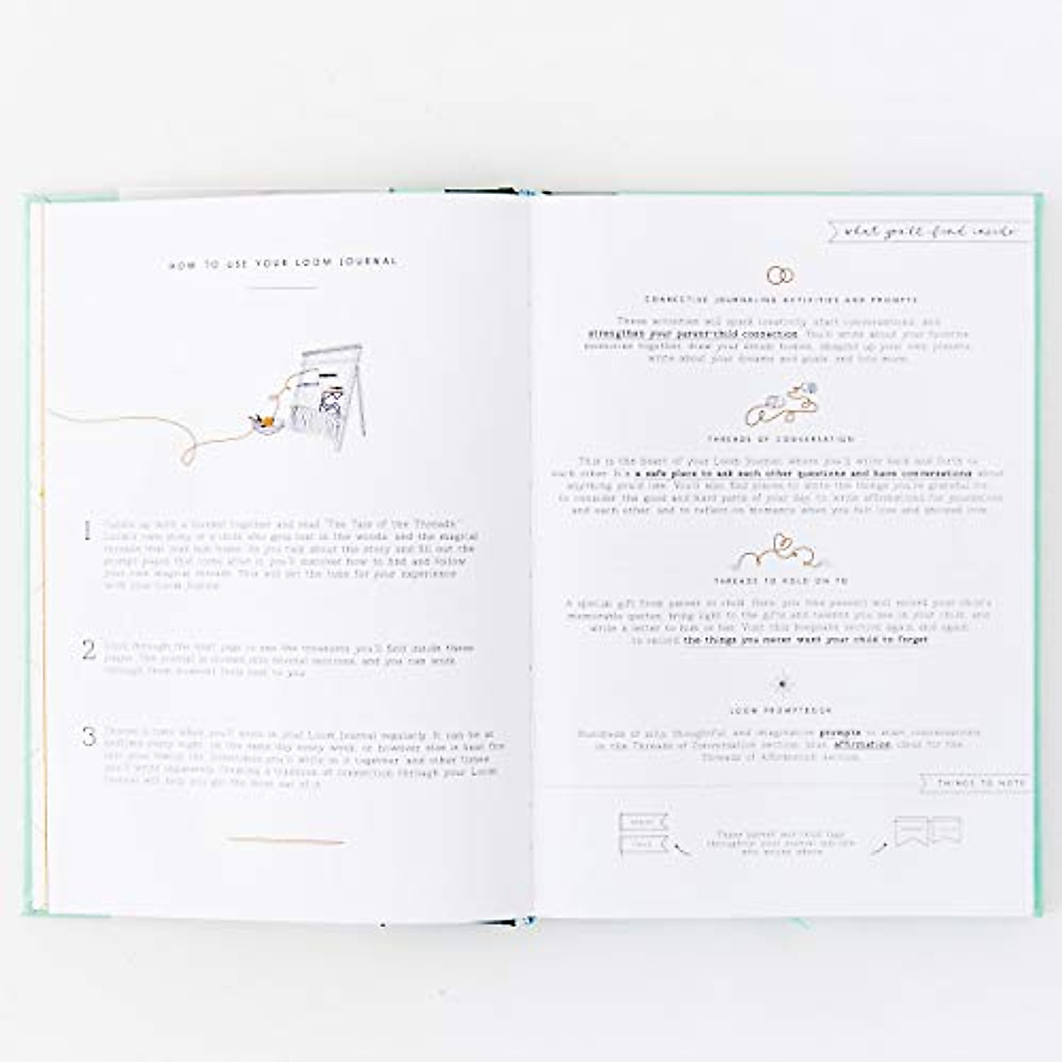 Promptly Journals, A Parent and Child Connection Journal (Dusty Blue) - Prompted Journal for Parent-Child Connection, Parent and Child Journal, Quality Time Gifts