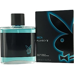 Playboy Ibiza Eau De Toilette Spray for Men, 3.4 Ounce