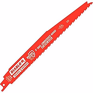 Diablo Demo Demon Reciprocating Saw Blades - 25-Pk. 9in.L, 6/12 TPI, Model Number DS0912BW25