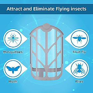 SHAPON Refill Cartridge Kit Replacement Compatible with ZEVO M364 Flying Insect Trap (8 Pack)