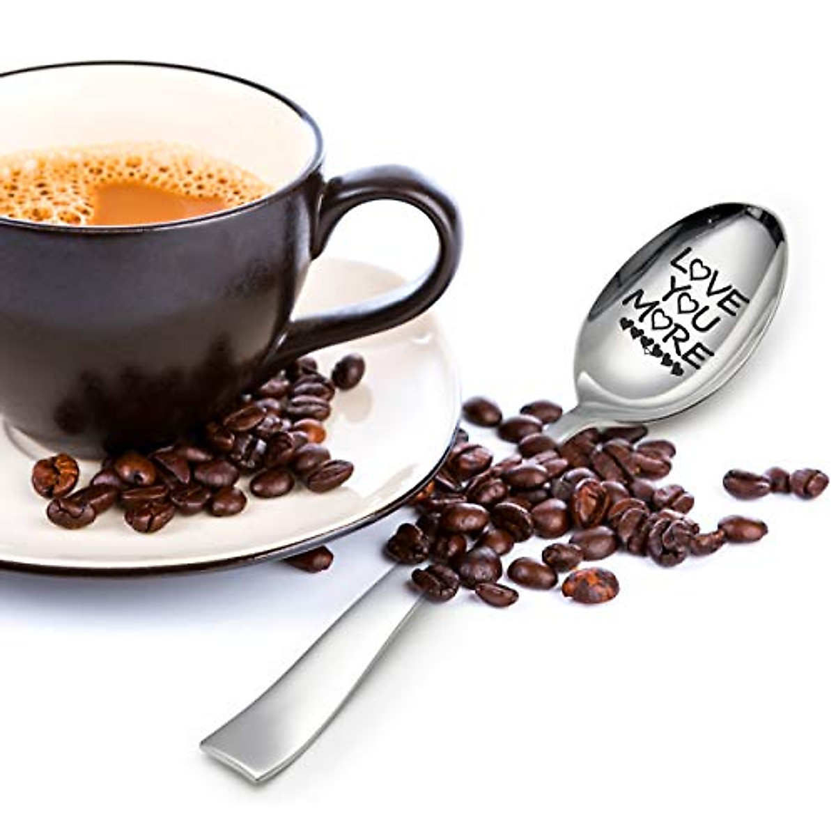 Seyal® Love You More Spoon Gift - Love Gift - Love gifts - Valentines day gift - Gift for her - Gift for him - christmas gift - wife gift from husband - husband gift from wife