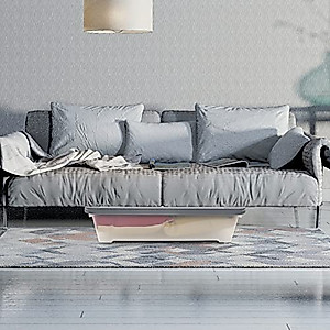 EudokkyNA 40 Quarts Under Bed Boxes with Lids and Wheels, Large Plastic Storage Box Bins Set of 4