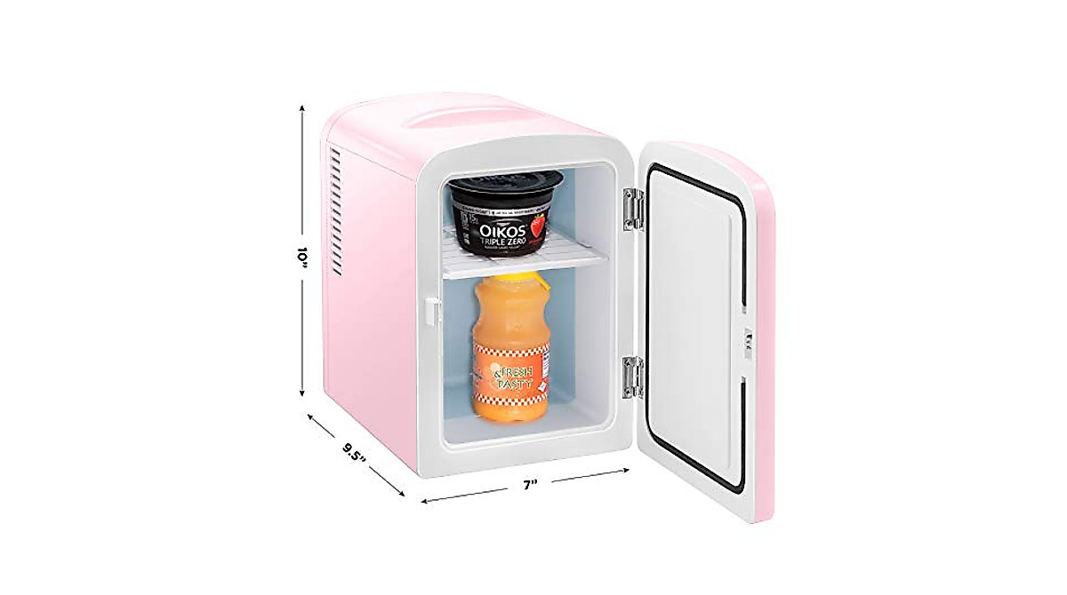 Chefman Mini Portable Fridge: Cool & Heat on the Go