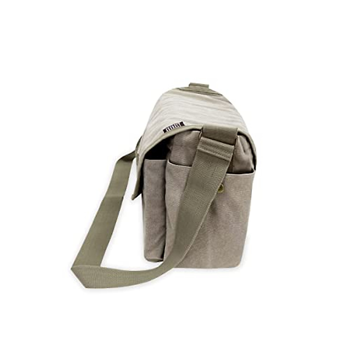 Everest Luggage Canvas Messenger, Olive, Olive, One Size,CT073L-OLI
