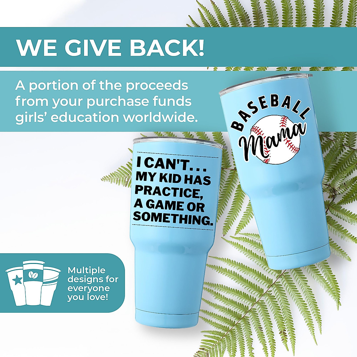 Funny Mom Tumbler 30oz, Funny Gifts For Sports Moms, Baseball Mom Gifts, Volleyball Basketball, Soccer, Softball, Lacrosse, Golf, Football, Hockey, Cheer, Diving, Gymnastics, Wrestling, Tennis Cycling