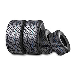 Set 4 WANDA Lawn Mower Turf Tires 16x6.5-8 Front & 23x10.5-12 Rear /4PR -13019/13049