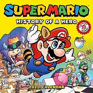 Super Mario 2020 Wall Calendar: History of a Hero