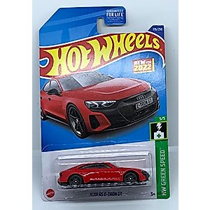 Hot Wheels 2022 - Audi RS E-TRON GT - Red - HW Green Speed 5/5-176/250