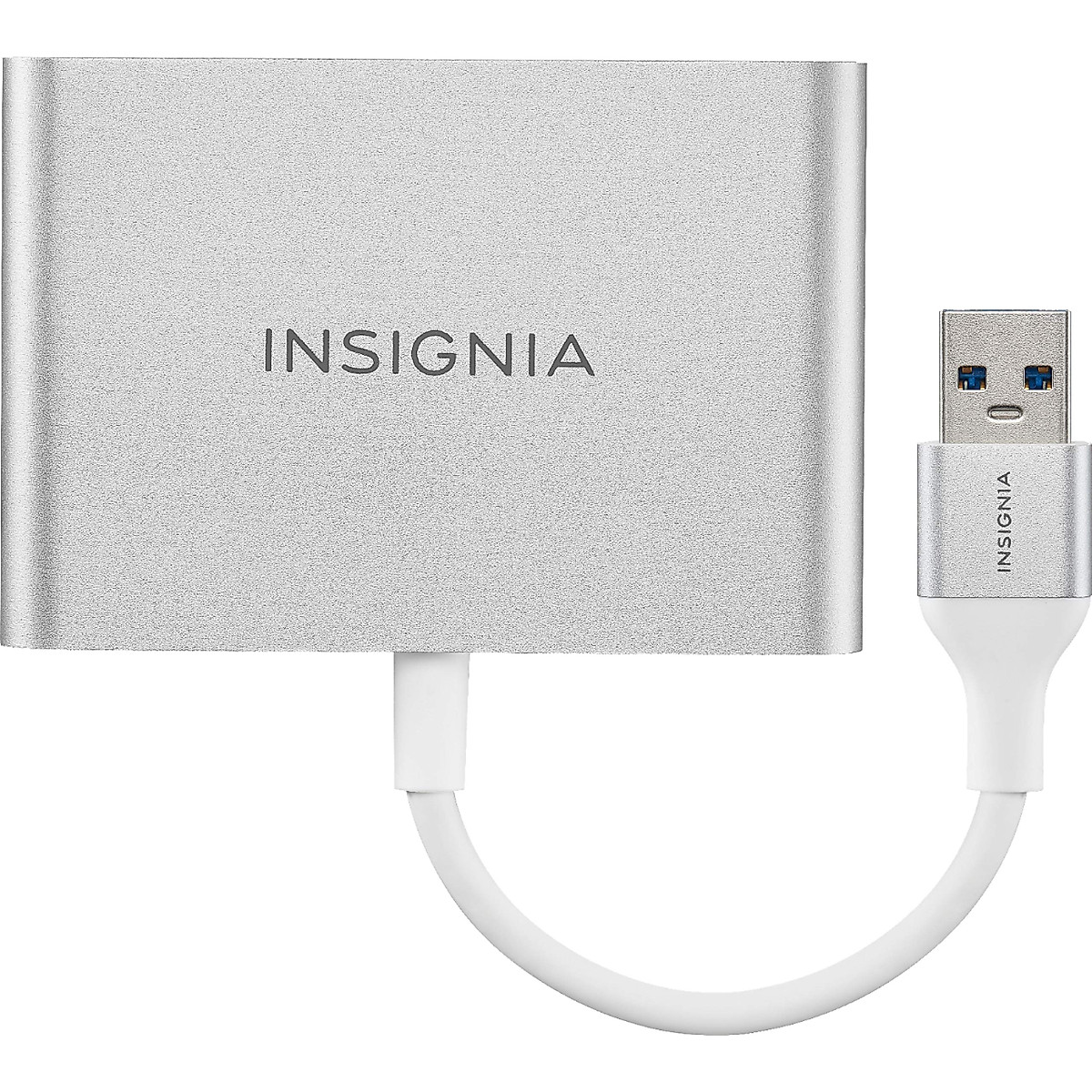 Insignia - USB to Dual HDMI Adapter - Model: NS-PU32H4A