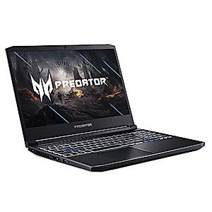 Acer Predator Helios 300 Gaming Laptop, Intel i7-10750H, NVIDIA GeForce RTX 2060 6GB, 15.6" Full HD 144Hz 3ms IPS Display, 16GB Dual-Channel DDR4, 512GB NVMe SSD, Wi-Fi 6, RGB Keyboard, PH315-53-72XD