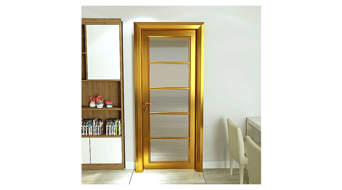 Gold Mirror Contact Paper - Stylish DIY Shelf & Surface Decor