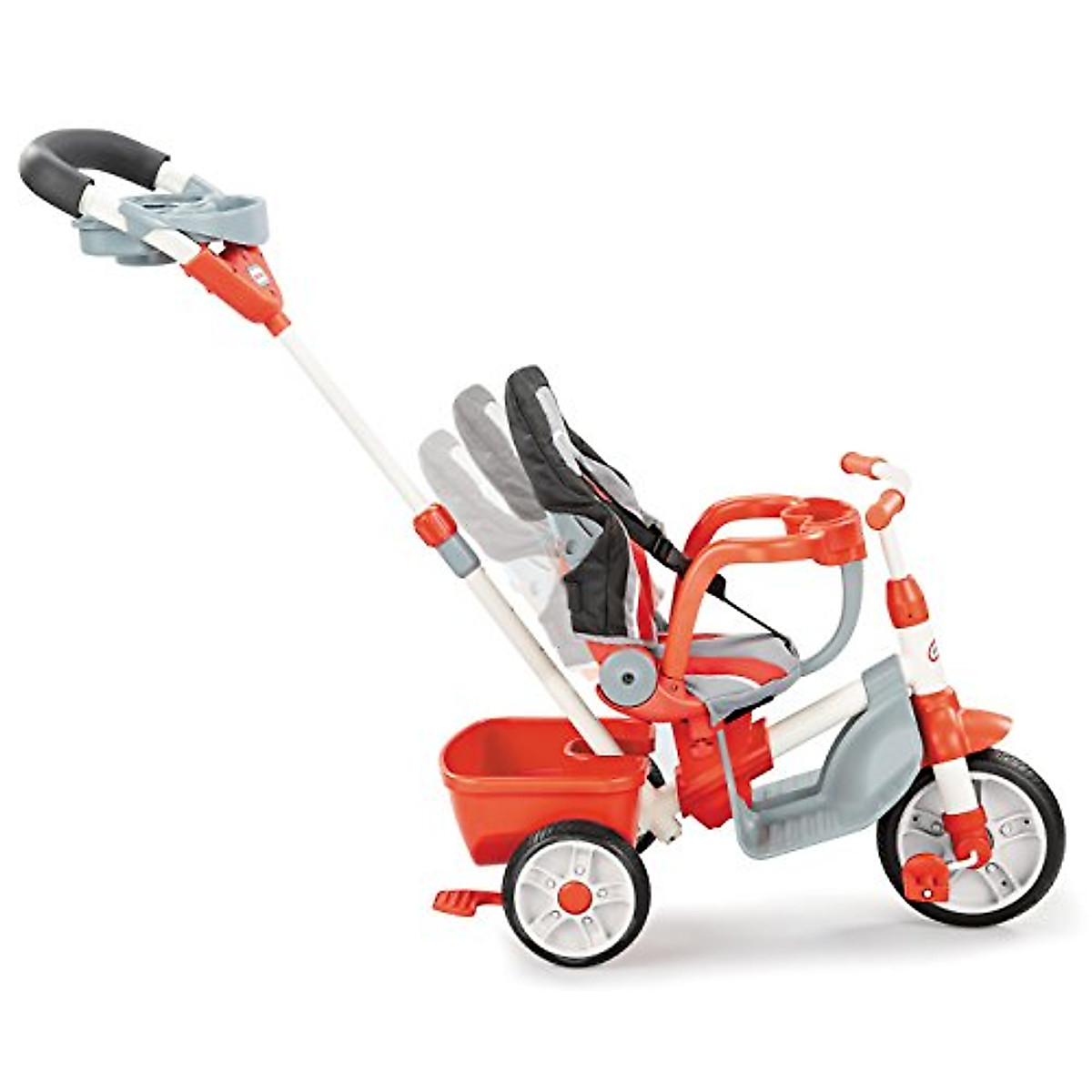 Little Tikes 5-in-1 Deluxe Ride & Relax, Reclining Trike - Red