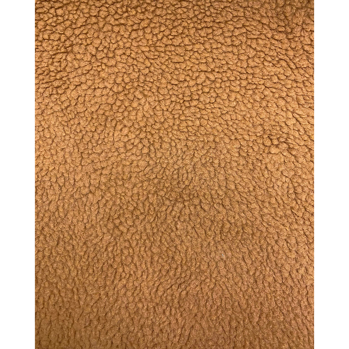 Heavy Duty Sherpa Sheep Skin 60" Wide - 21oz per Yard, 7.7mm Sold by The Yard - Camel