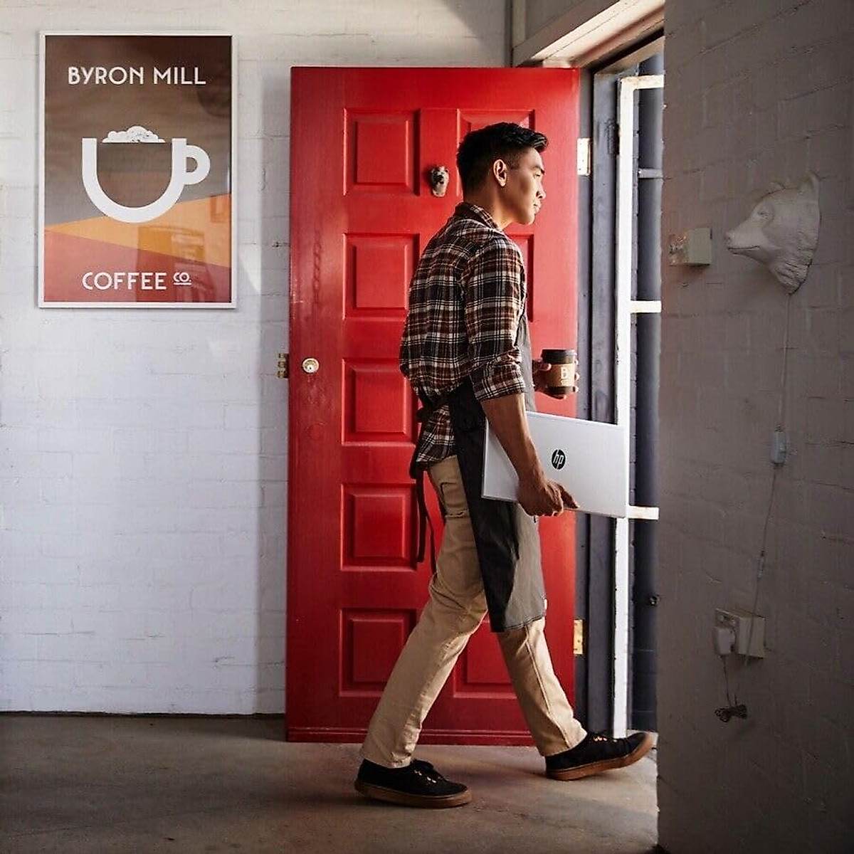 HP Laptop for Students Business, 14" Display, Intel Celeron N4120, 4GB RAM, 64GB eMMC, Webcam, Windows 11 Pro, Black, with Microsoft Office Lifetime License