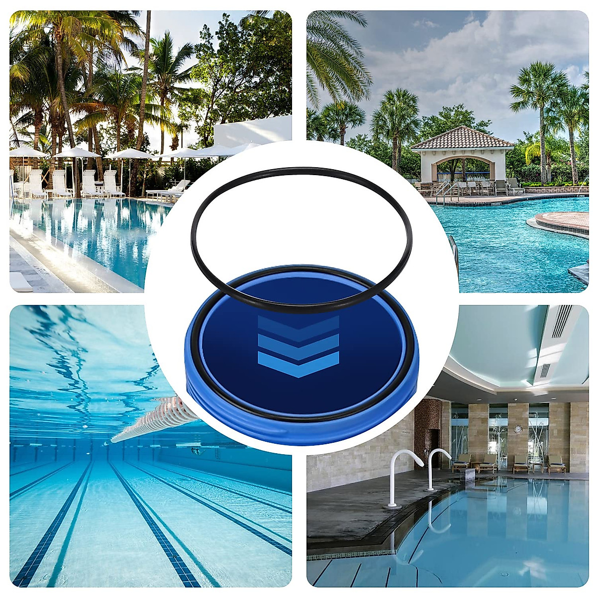 151122 Water Filter O Ring Compatible with Pentek Big Blue Pentek Water Filters 152032 4001756 151122-03 151122-27 01019189 Water Filter O Ring (3 Pack)