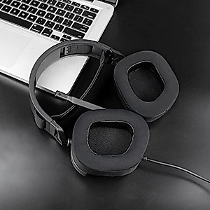 SOULWIT Cooling-Gel Earpads Replacement for Corsair HS80 RGB USB Wired/HS 80 RGB Wireless Gaming Headsets, Ear Pads Cushions with High-Density Noise Isolation Foam