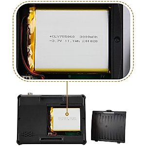 【Upgrade】 Portable Wrist CCTV Tester,5'' LCD Monitor,HDMI in &VGA in,Camera Debugging Helper