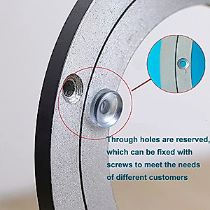 Aluminium Alloy Turntable Bearing, Heavy Duty Swivel Turntable Lazy Susan Rotating Bearing Turntable Round Dining Table Smooth Swivel Plate Hardware, 10''