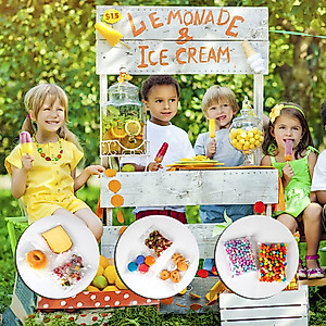 Labeol Flat Bottom Cellophane Bags 100Pcs Treat Bags with Ties 8X11 6X9 Cellophane Gift Bags Clear Goodie Bags for Packaging Favor Cookie Candy Gift Wrapping Easter