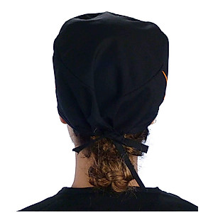 Sparkling EARTH EKG Signal Medical Sign Caduceus Symbol Unisex Classic Surgical Style Scrub Working Cap - 100% Cotton - Made in The USA!