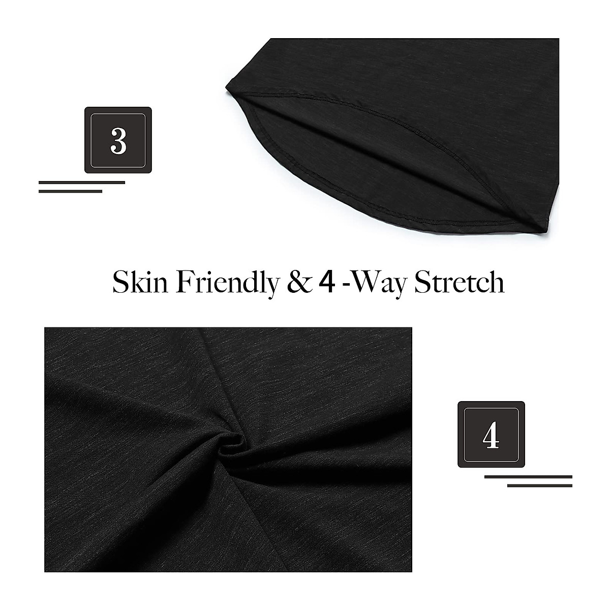 LETAOTAO Tall Mens Workout Shirts Hipster Slim Fit T-Shirts Longline Drop Cut Gym Muscle Tee