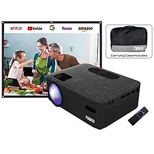 Naxa NVP-2001C LCD Projector - 16:9 - Black