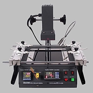 Soldering Stations Machine,1250W IR6500 Infrared BGA Rework Station Repair Heating Reball Soldering Welding Welder Fit Xbox360 PS3 (IR6500)