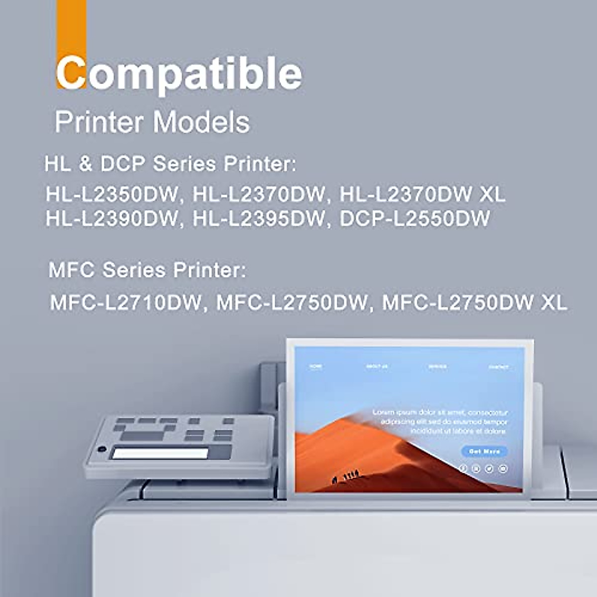 InkNI TN 760 Remanufactured Toner Cartridge Replacement for Brother TN760 TN-760 TN730 for HL-L2350DW MFC-L2710DW HL-L2325DW MFC-L2690DW DCP-L2550DW HL-L2325DW HL-L2390DW (Black, 3-Pack)