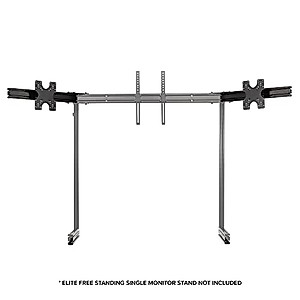 Next Level Racing Elite Free Standing Triple Monitor Add-On - Black Edition (NLR-E039)