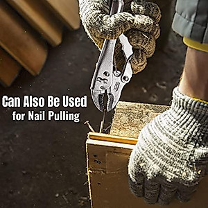 Mr. Pen- Locking Pliers, 7 Inch, Curved Jaw, Alloy Steel Locking Pliers with Wire Cutter, Locking Adjustable Wrench, Locking Wrench, Locking Adjustable Pliers