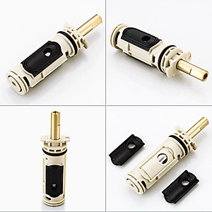 Cartridge for Moen 1222 Replacement, Compatible with Moen 1222 Collection One Handle Posi-Temp Faucet Cartridge Replacement Tub Shower Only Configurations, 1 Pack, Brass