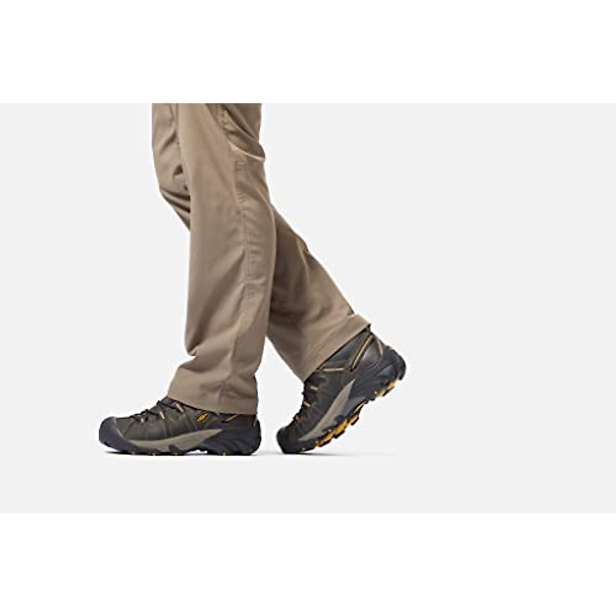 KEEN Men's Targhee II Hiking Shoe, Raven/Tawny Olive - 11 D(M) US