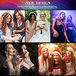 EverNice 2021 Upgraded Magnetic Eyelashes with Eyeliner, 10 Pairs Magnetic eyelashes,with Tweezers and Mirror Box Easy to Carry