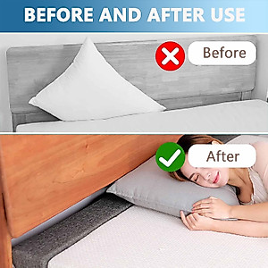 Bed Gap Filler，Mattress Space Filler, Mattress Extender，Close Gap Between Mattress and Headboard or Wall, for Twin/Full/Queen/King Bed, Removable and Washable Cover(E,100x8x15cm/39x3x6in)