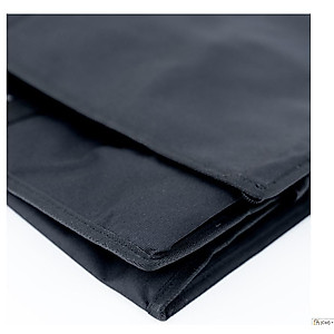 Heated Insulated Food Delivery Bag, XL Pizza Delivery Bags for Hot and cold Food,Commercial, Large Capacity Reusable Warming Bag, Black ((Insulated) Delivery Bag+ Heating Bag, 23x14)