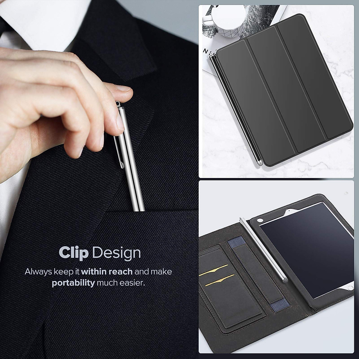 ORIbox Stylus Pen, Fine Point Touch Screen Digital Pencil Compatible for iPad