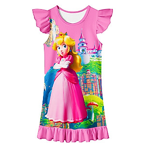 Princess Dress for Girls Toddler Kids Casual Kids Dress Home Birthday Party Play Wear