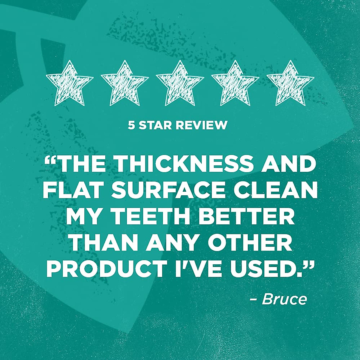 Tom's of Maine Naturally Waxed Antiplaque Flat Dental Floss, Spearmint, 32 Yards 6-Pack (Packaging May Vary)