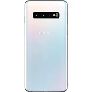 SAMSUNG Galaxy S10 (128GB, 8GB) 6.1" AMOLED, Snapdragon 855, IP68 Water Resistant, Global 4G LTE (GSM + CDMA) T-Mobile Unlocked (AT&T, Verizon, Sprint, Metro) SM-G973U (Prism White)