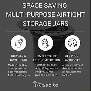 Vascito Shelf Organizer, Adhesive Mount Under Shelf Containers for Organizing Laundry Pods, Scent Beads Container, Storage Solutions for Small Spaces Quick One Handed Access (Designer White, 1 Pack)
