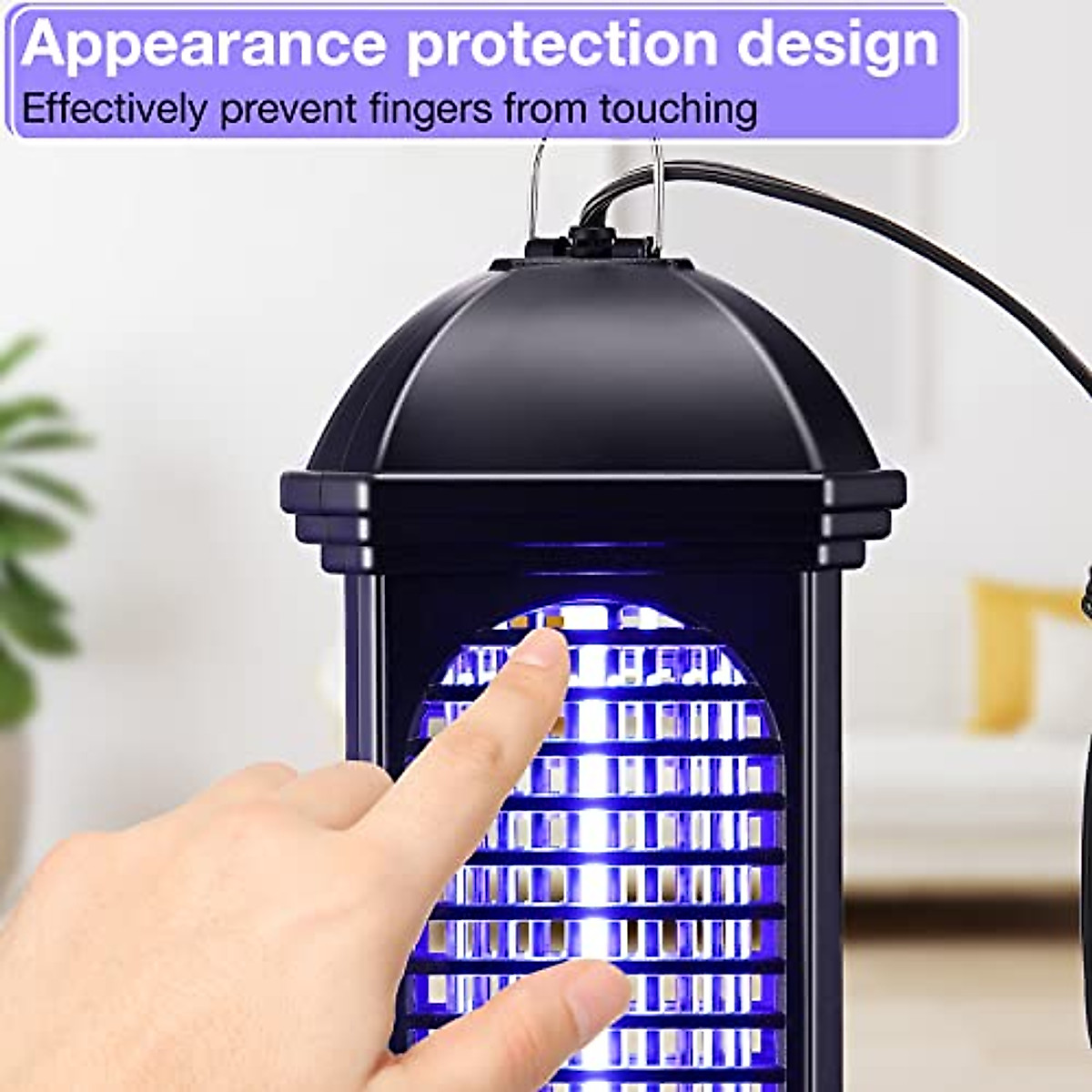 3 Pieces Electric Mosquito Zappers Bug Zapper with Light 11 W Mosquito Killer Insect Trap Mosquito Killer for Patio Electric Insect Killer for Home Garden Patio Backyard and Outdoor